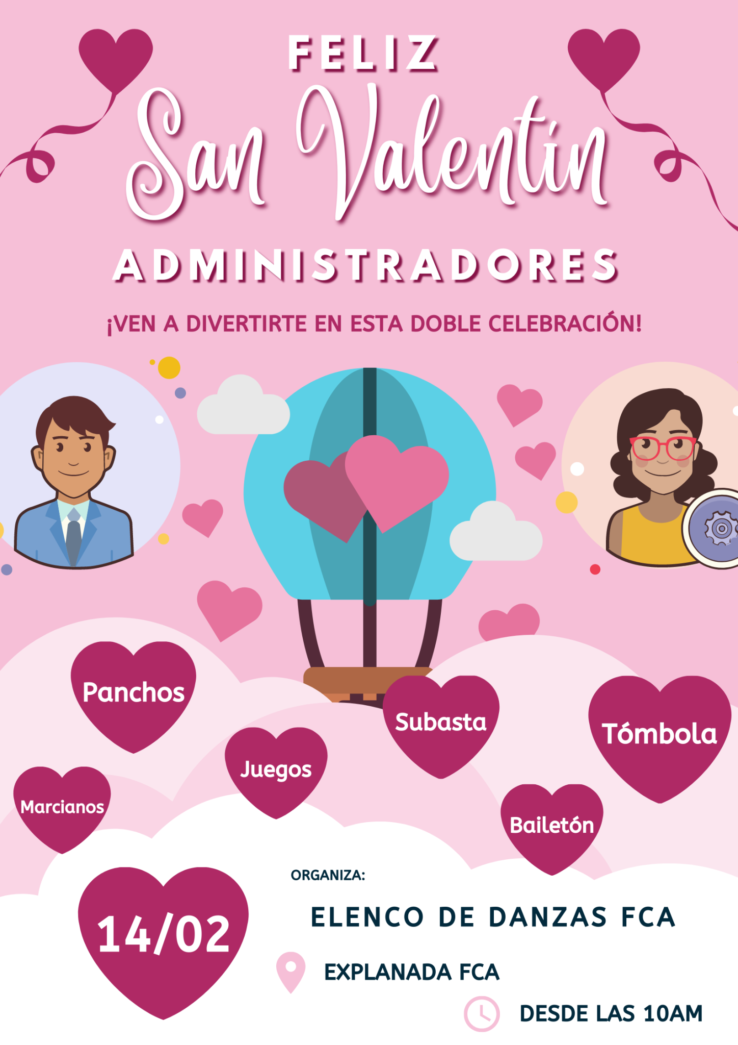 Celebra el Día del Administrador y del Amor